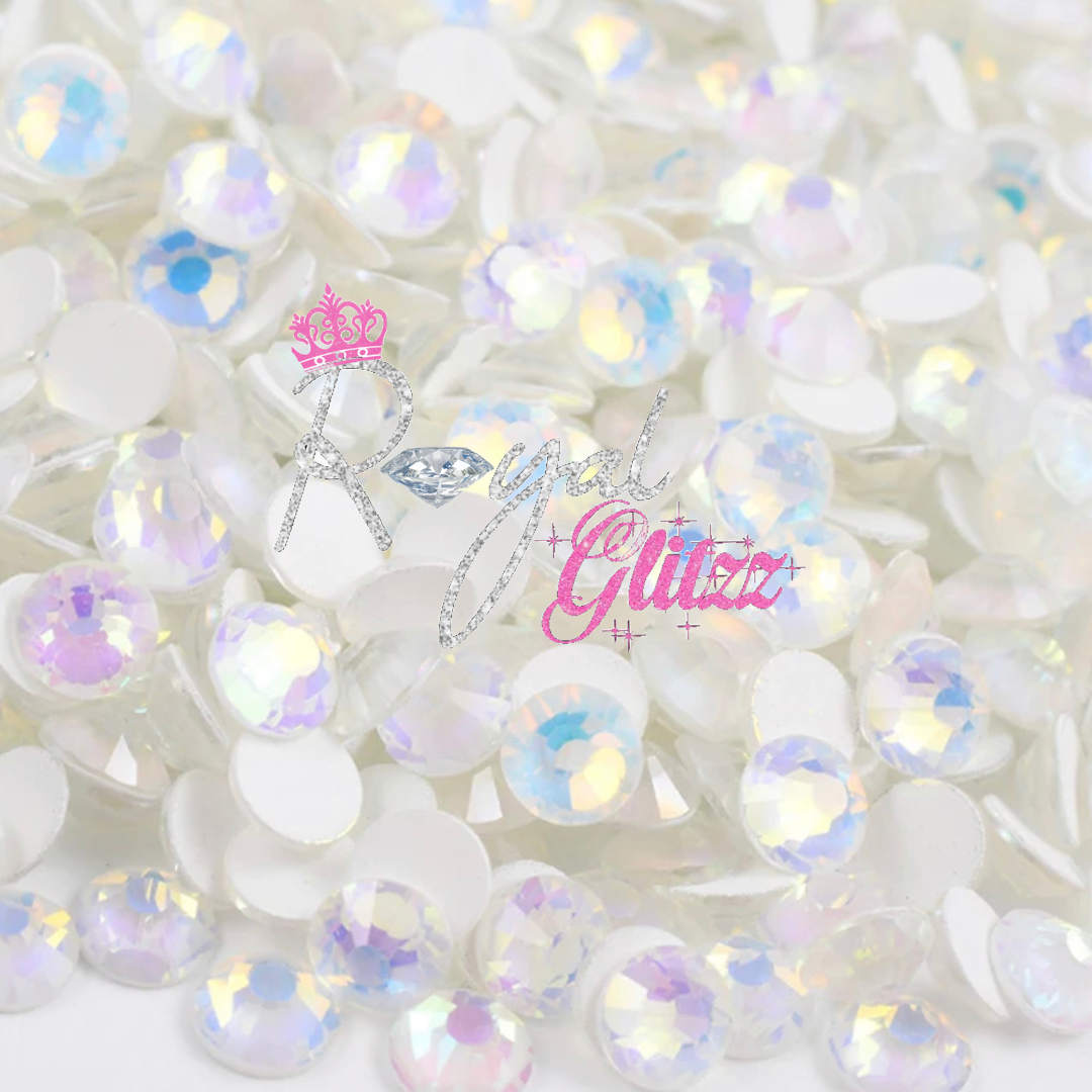 Luminous White Opal – Royal Glitz Bling