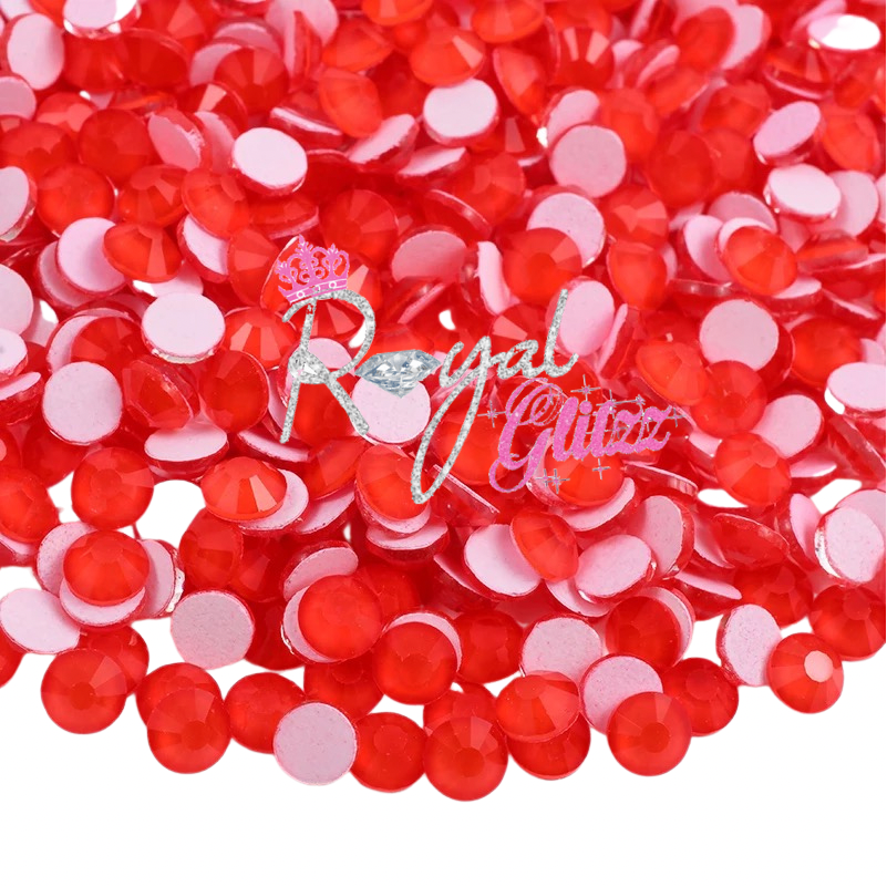 Neon Red – Royal Glitz Bling
